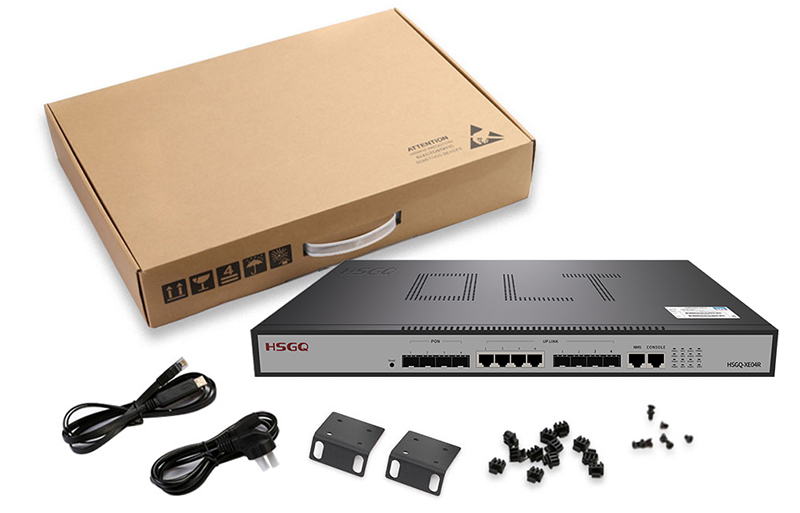 4Port EPON OLT with 4SFP+ uplink port from China manufacturer ...